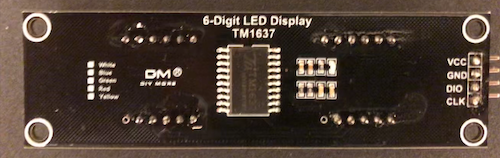 TM1637 Tiny Display | TM1637TinyDisplay